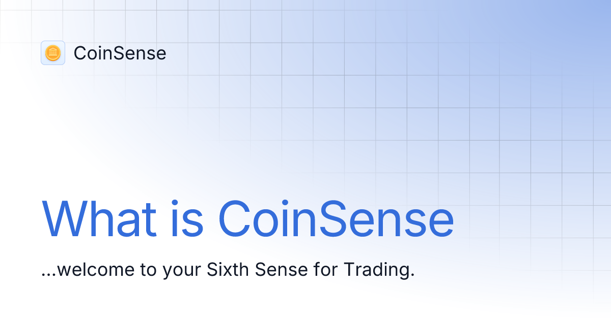 What is CoinSense | CoinSense